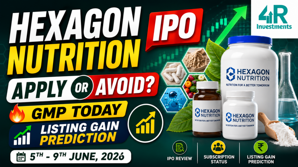 Hexagon Nutrition IPO GMP Today & Review 2026